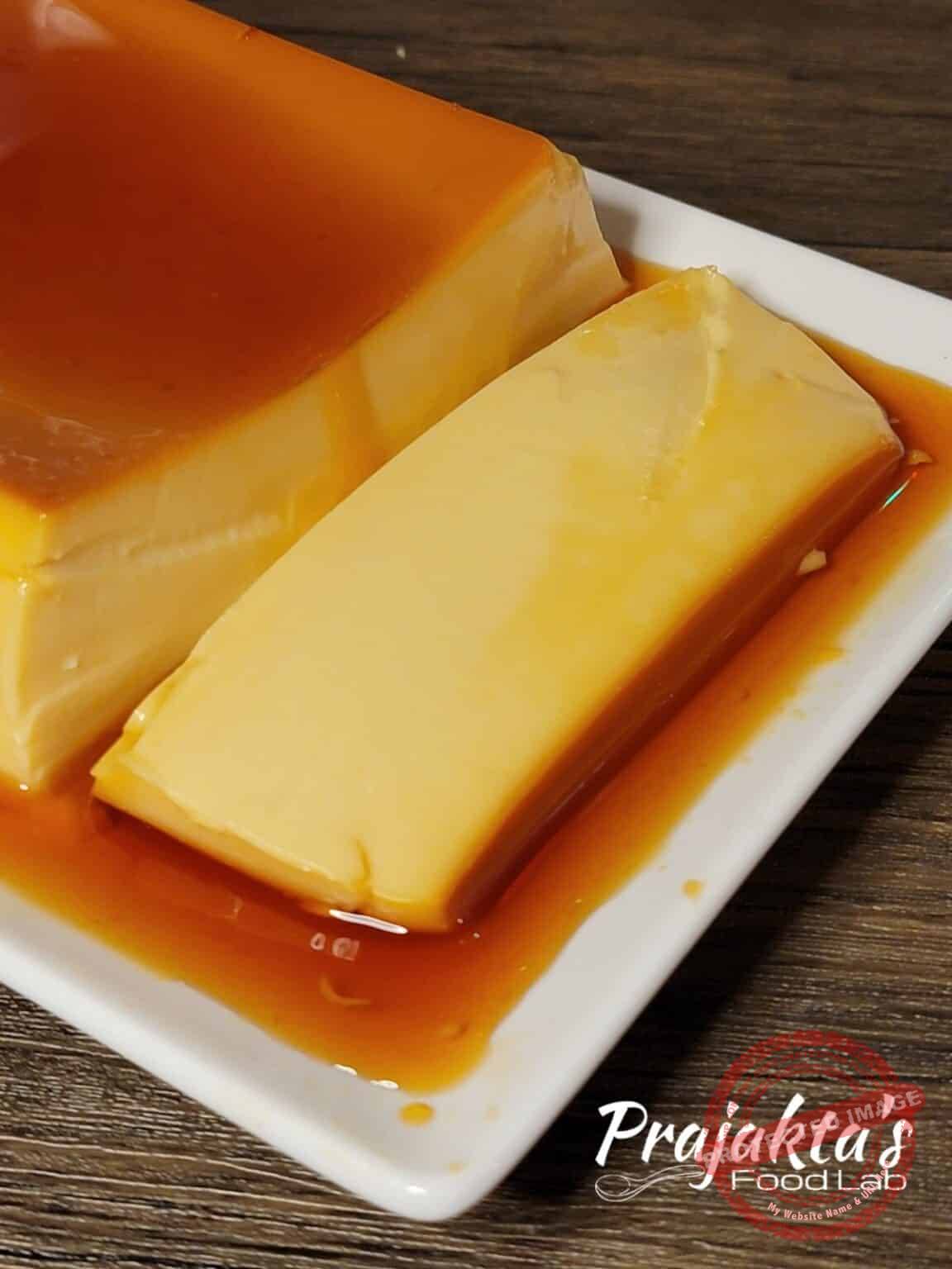 Easy Quick Flan - Prajakta's Food Lab