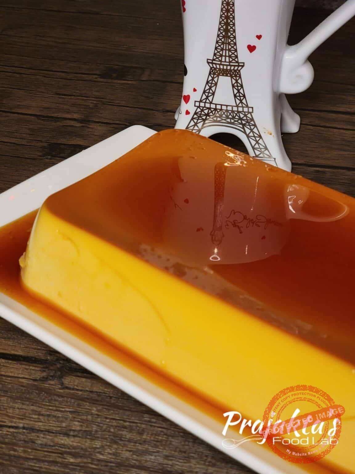 Easy Quick Flan - Prajakta's Food Lab