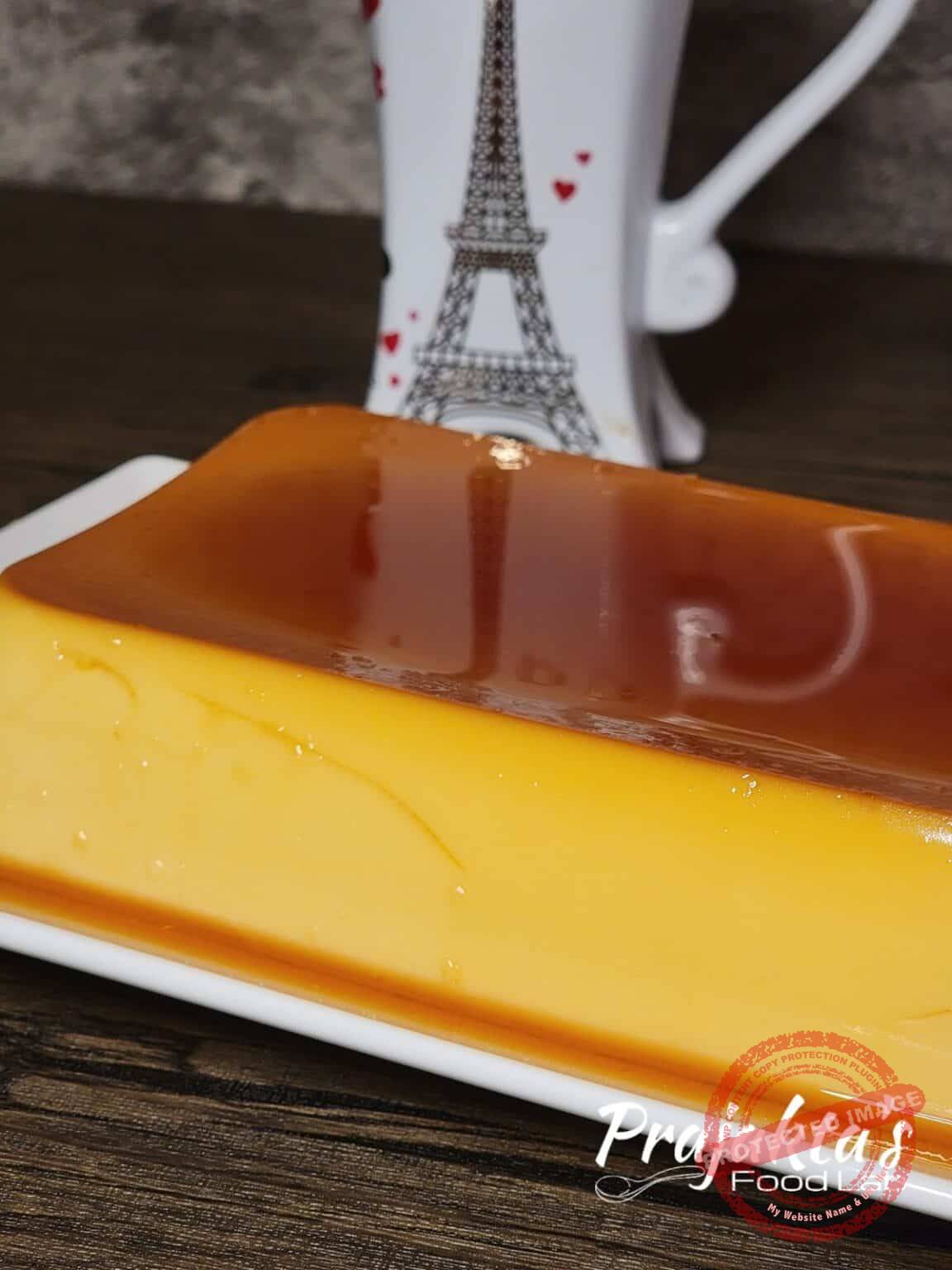 Easy Quick Flan - Prajakta's Food Lab