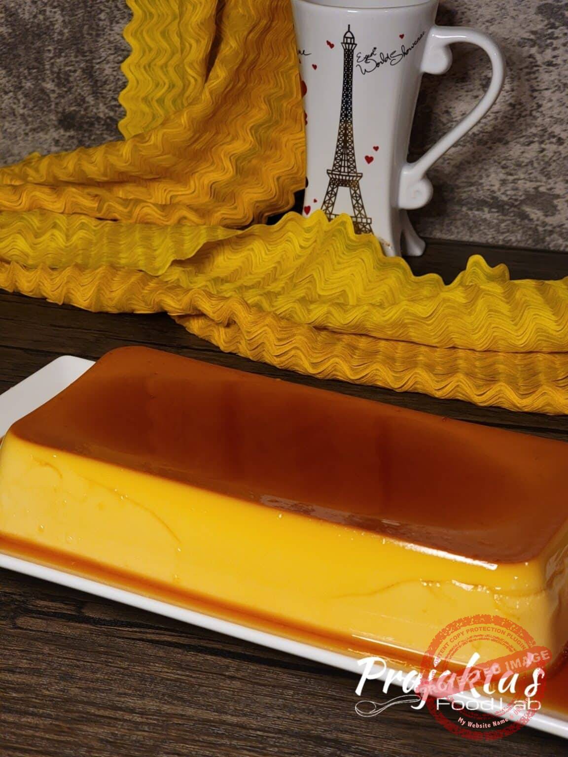 Easy Quick Flan - Prajakta's Food Lab