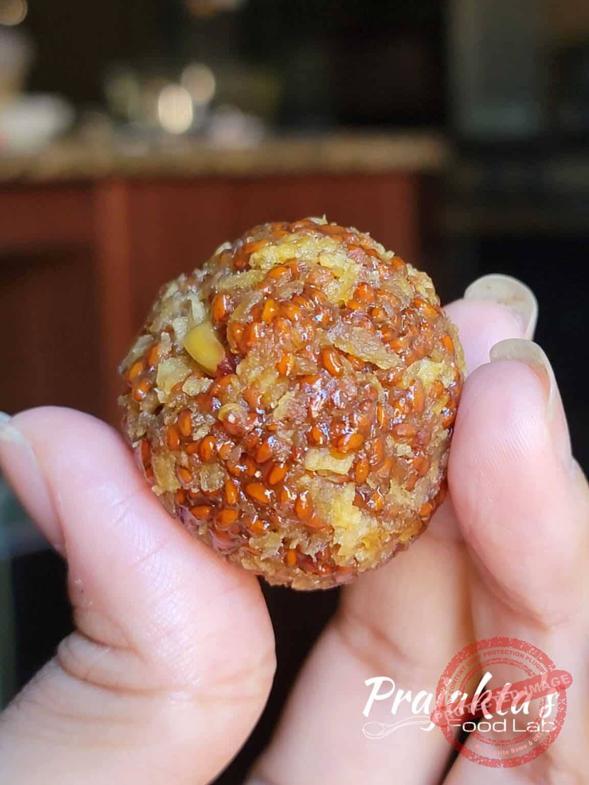 Healthy Delicious Aliv Ladoo| Halim Ladoo - Prajakta's Food Lab